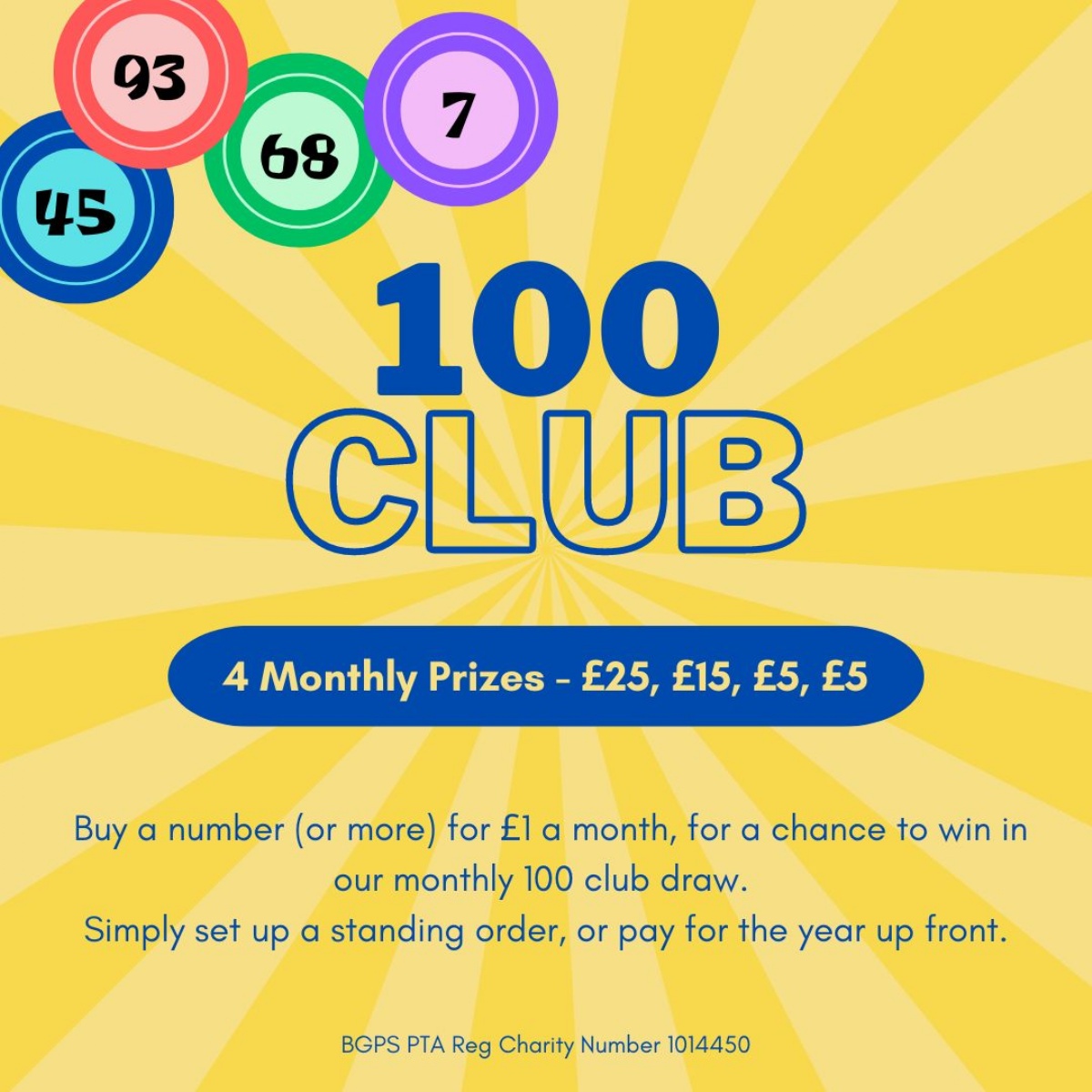 Borough Green Primary School - Join the PTA 100 Club