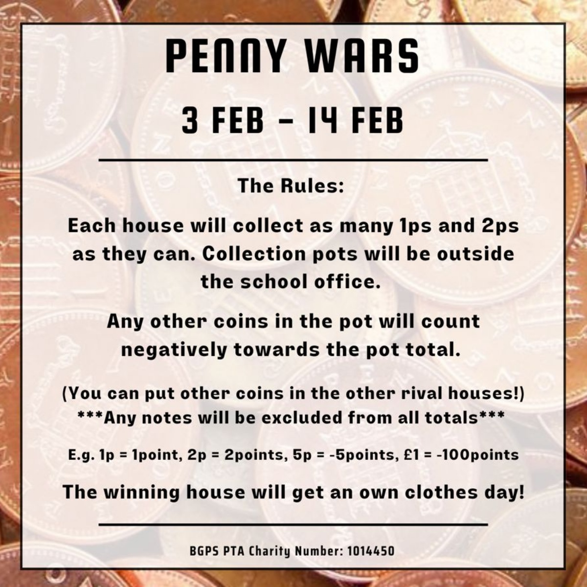 Borough Green Primary School - PTA: Penny Wars
